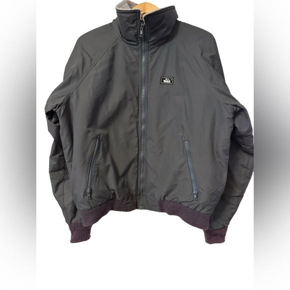 Woolrich | Jackets & Coats | Vintage Woolrich Mens Large Black Nylon ...